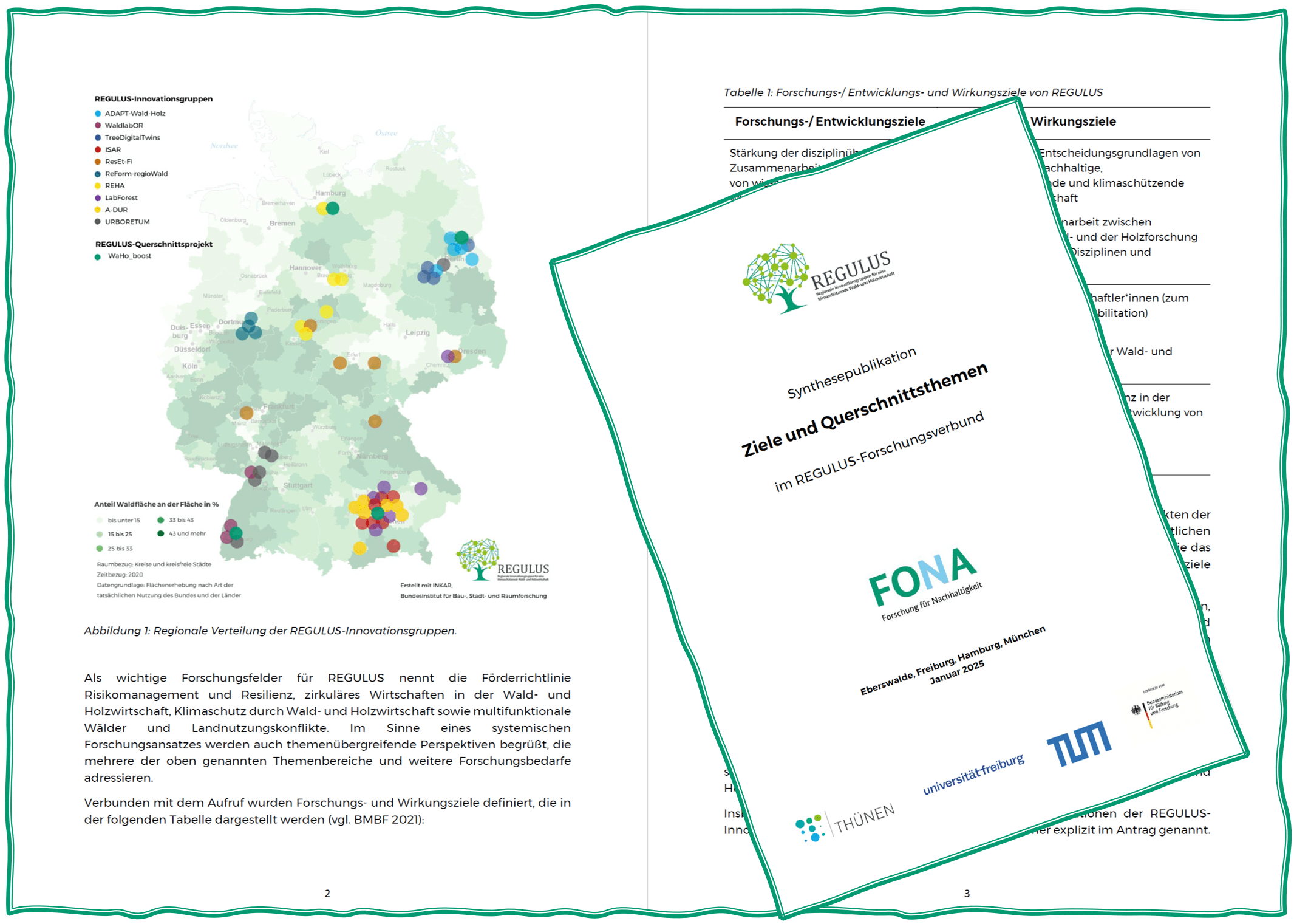 Erste Synthesepublikation – Ziele und Querschnittsthemen des REGULUS ...