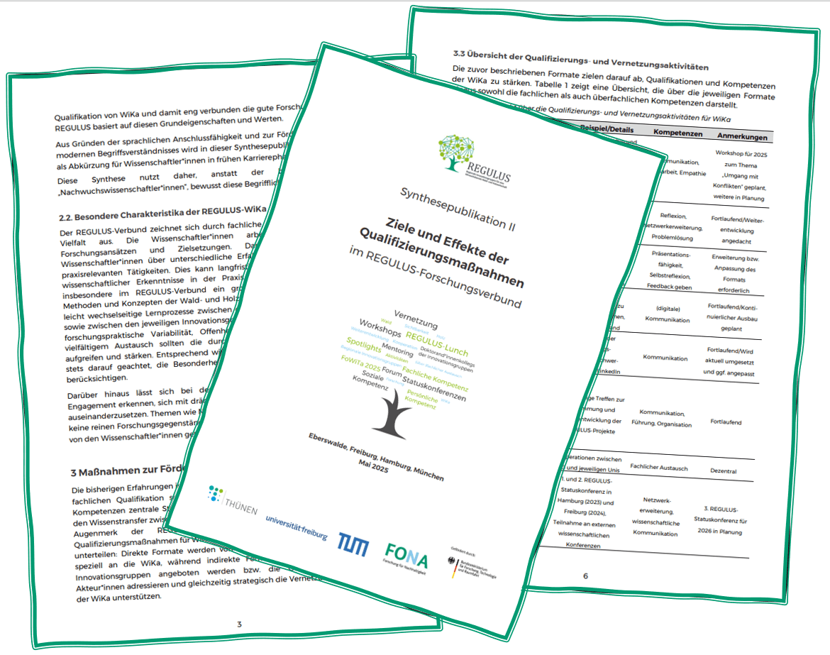 „Ziele und Effekte im REGULUS-Forschungsverbund“ – zweite ...